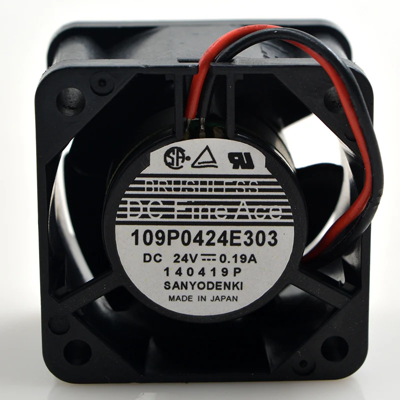 Original 4028 24V 0.19A 109P0424E303 4cm gale volume inverter fan - laptop-motherboards.com