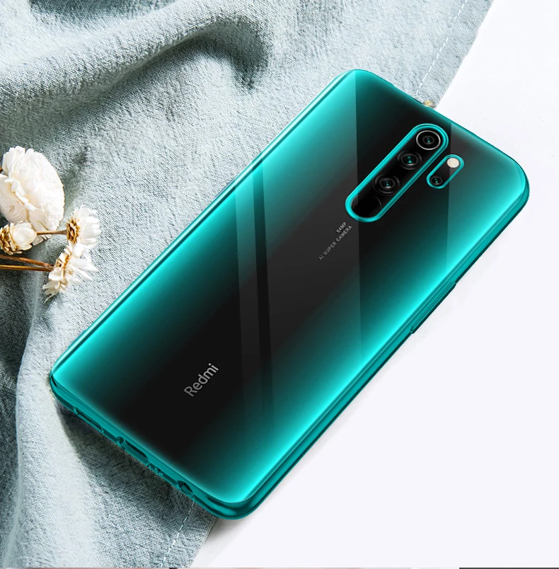 Для Xiao mi Red mi Note 8 Pro Чехол с лазерным покрытием из ТПУ мягкий ...