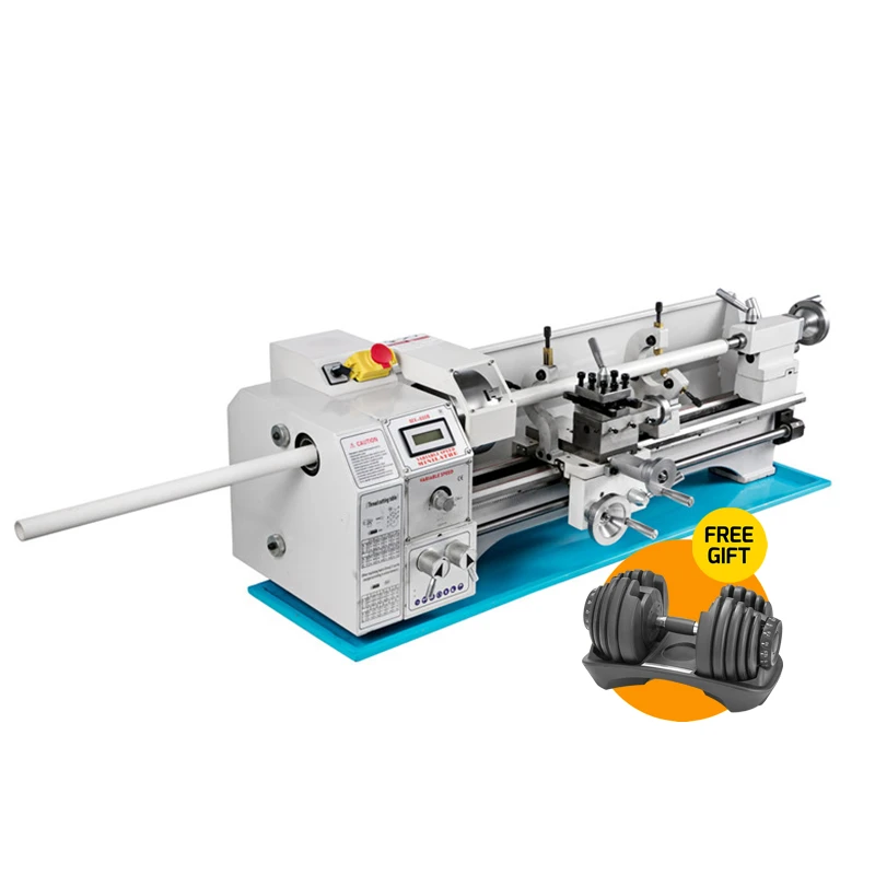 Lathe For Metals 1100w Brushless Motor Metal Lathe/ 38mm Spindle Bore ...