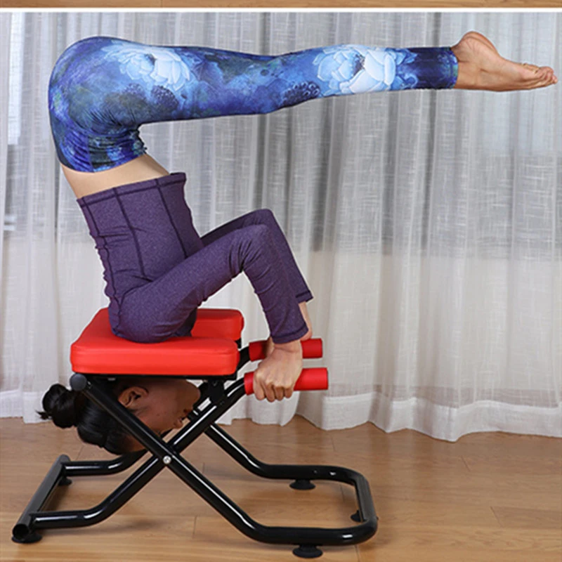 Taburete plegable multifuncional para Yoga, equipo de Fitness para el ...