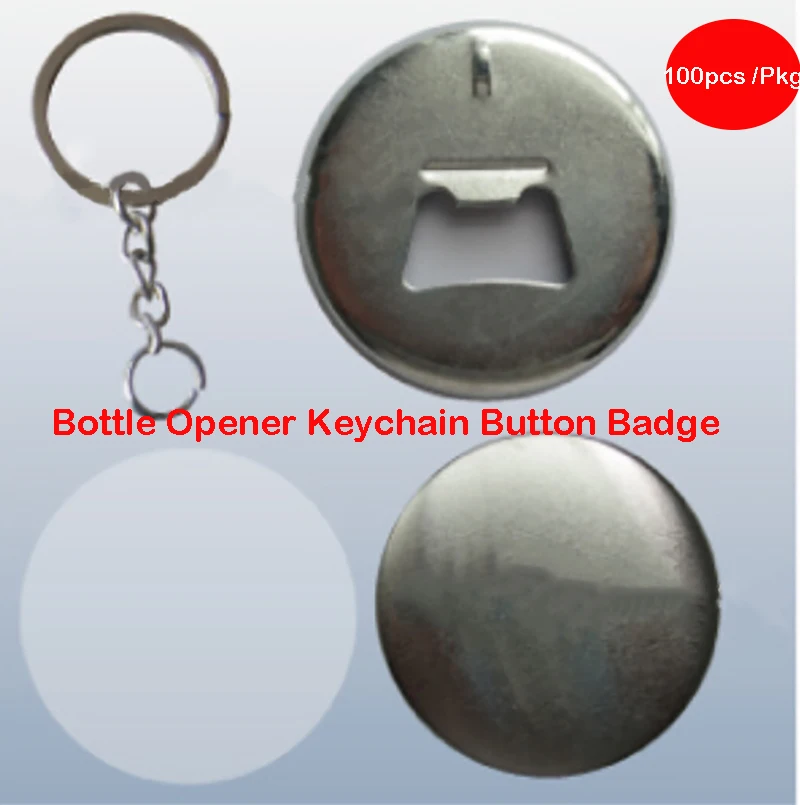 58mm-Tinplate-Bottle-Opener-Keychain-Button-Badge-Beer-Bottle-Opener ...