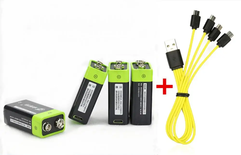 Hot-sale-ZNTER-S19-600mAh-USB-9V-Rechargeable-Battery-RC-Battery-for ...