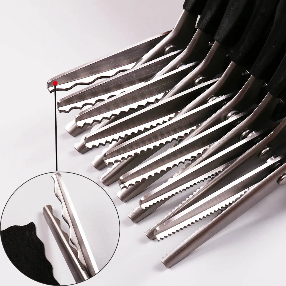 INNE-Tailor-Scissors-Needlework-Sewing-Scissor-Fabric-Zigzag-Shape ...