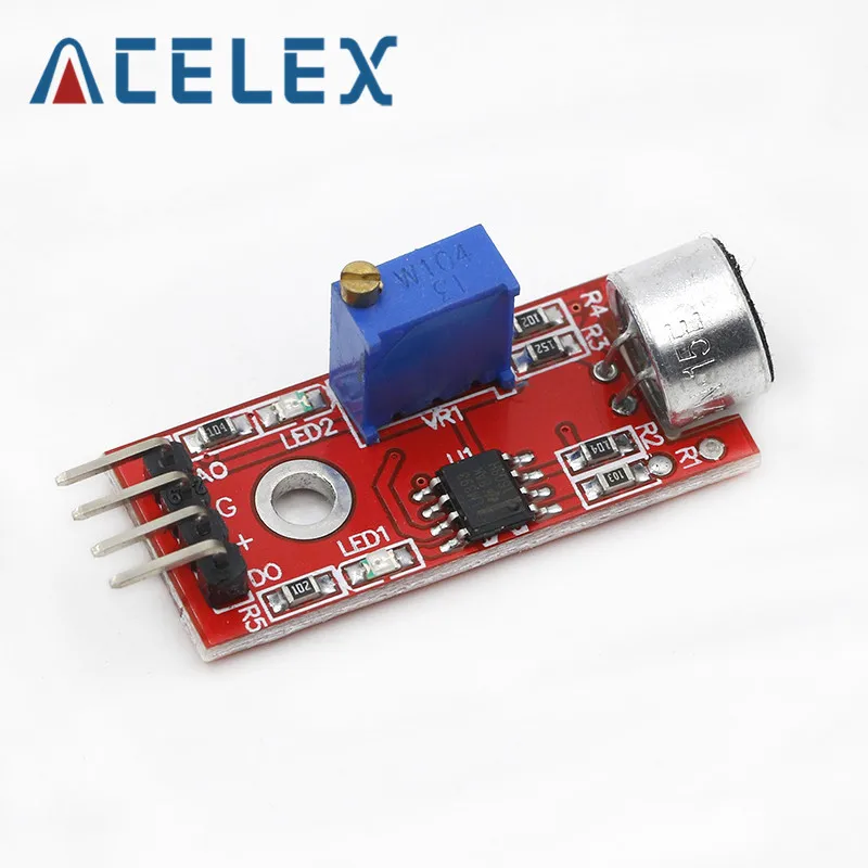 High Sensitivity Sound Microphone Sensor Detection Module For arduino ...