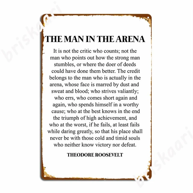 Teddy Roosevelt Quotes Arena