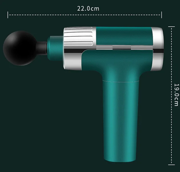 Rouge-Pistolet De Massage Électrique Fascia, Fitness, Maison Usb ...