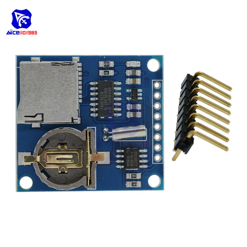 Diymore Mini Data Logger Sd Card Slot Module Development Board For ...