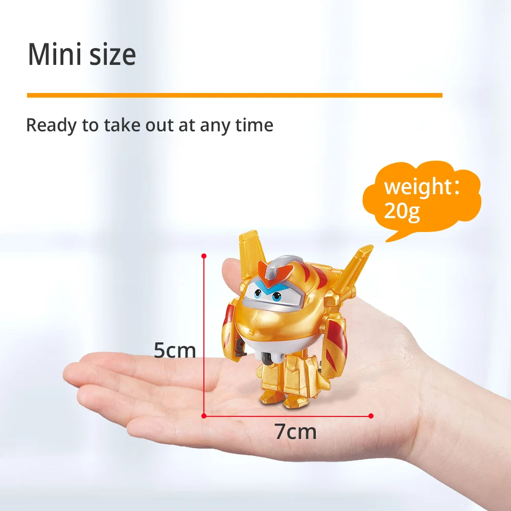 Super Wings S5 2″ Mini Transforming Deformation Transform-a-Bots ...