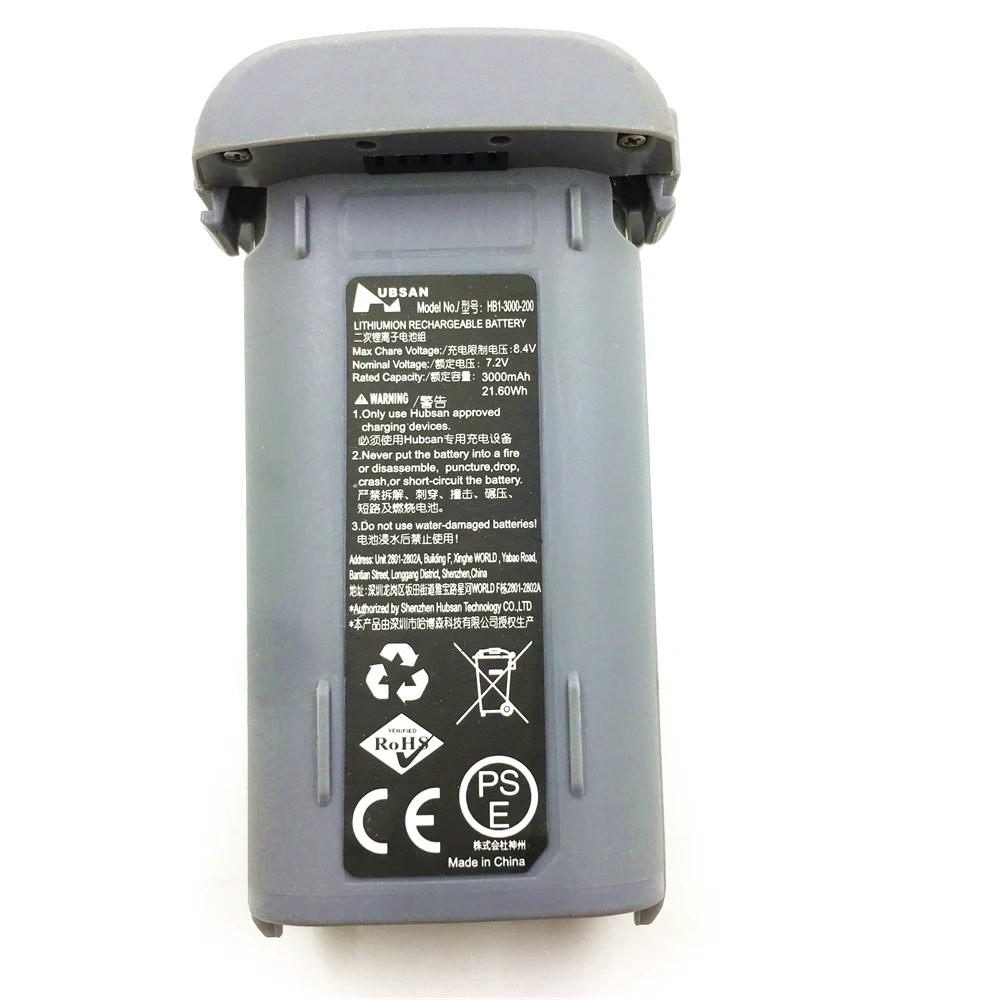 Hubsan Zino Batería de Mini Pro original para Dron de control remoto ...