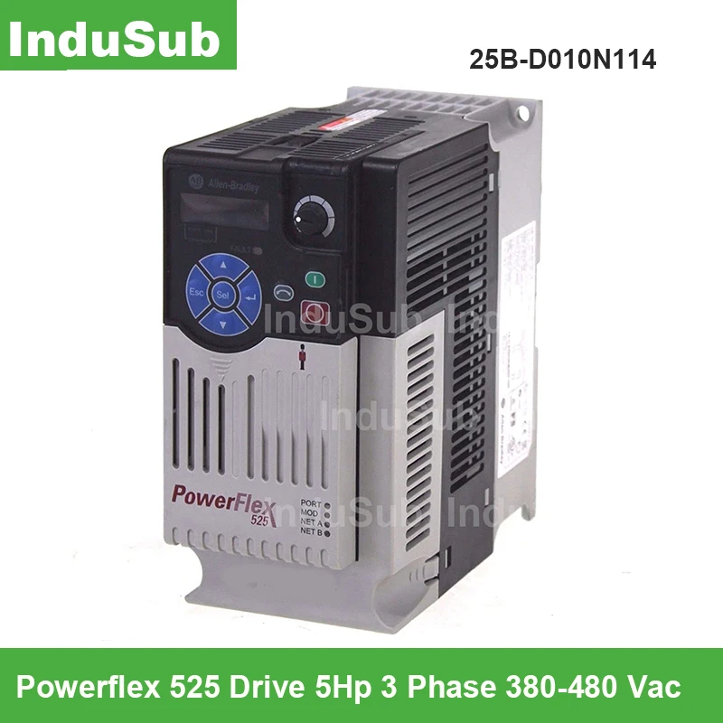 25B D010N114 AB Powerflex 525 드라이브 5Hp 3 상 380 480 Vac|모터 콘트롤러 ...