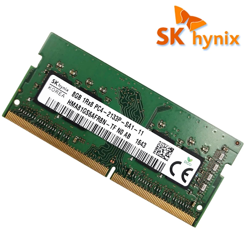 original SK hynix ddr4 8GB 2133MHz ram sodimm laptop memory support memoria DDR4 8G 2133P ...