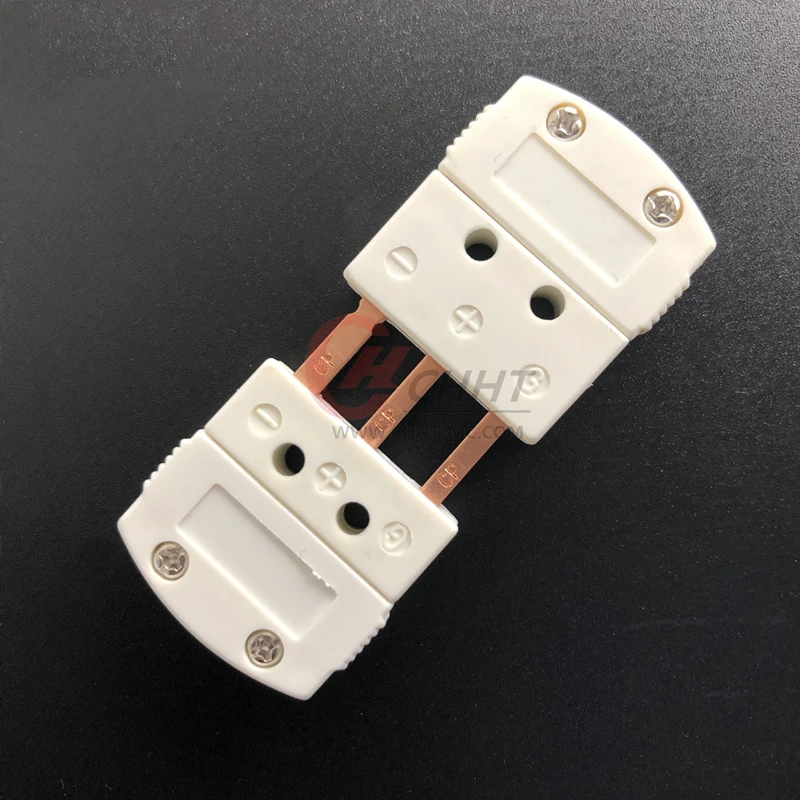 PT100 RTD Ceramic Plug 3-Pin Thermocouple Connector, 58% OFF