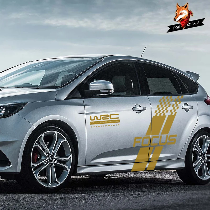 Auto-Racing-Sports-Styling-Vinyl-Film-Decal-Car-Both-Side-Body-Sticker ...