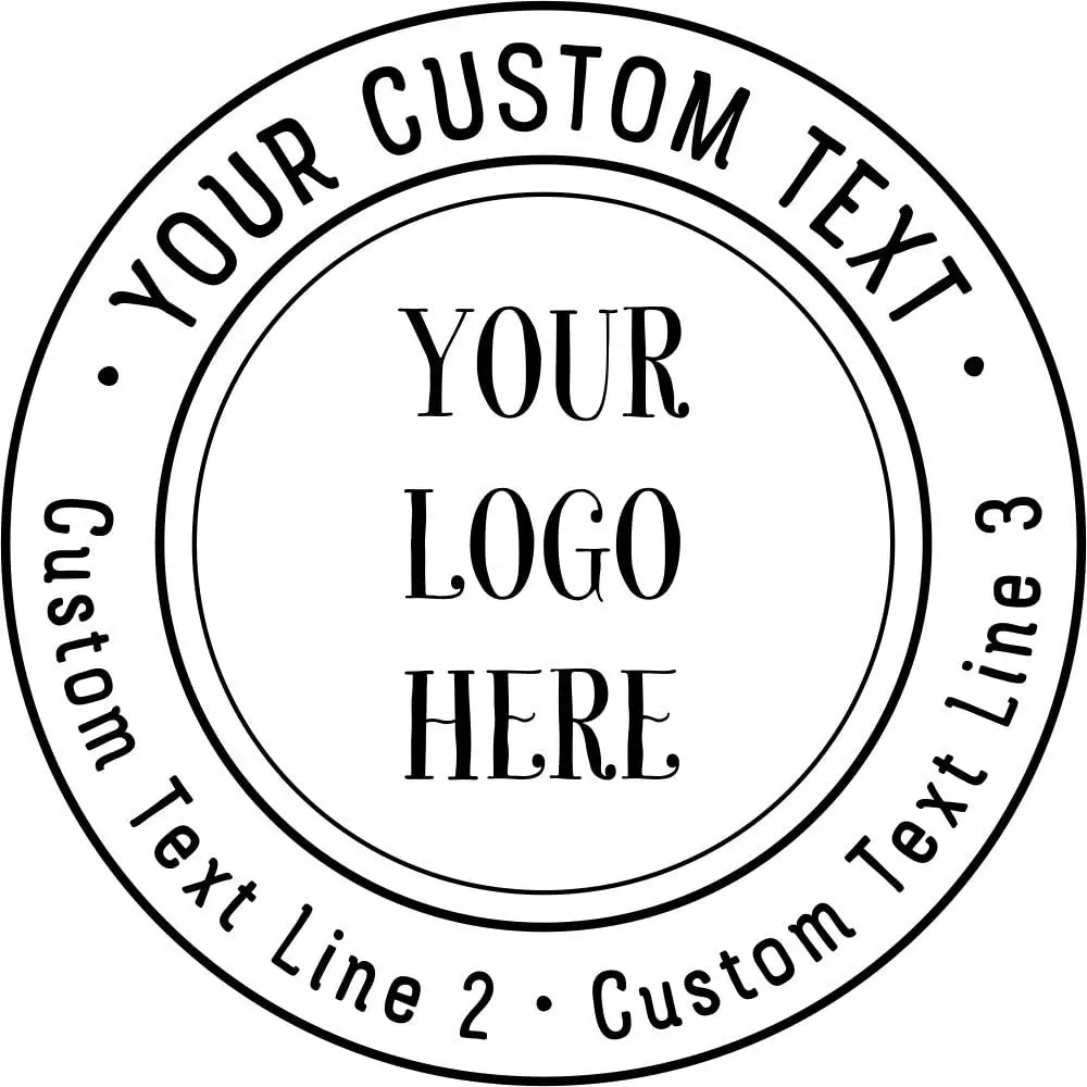 Round Logo Stamp