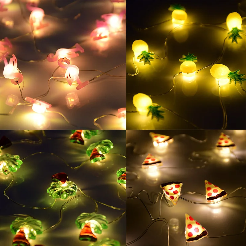 2M-20-LED-Cute-Fairy-String-Unicorn-Pineapple-Flamingo-Watermelon ...