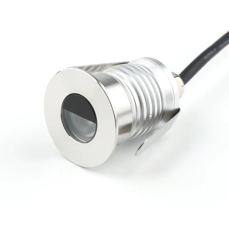 1PCS Exterior Anti-Glare Half Moon LED Uplight Recessed Wall Light 1W ...