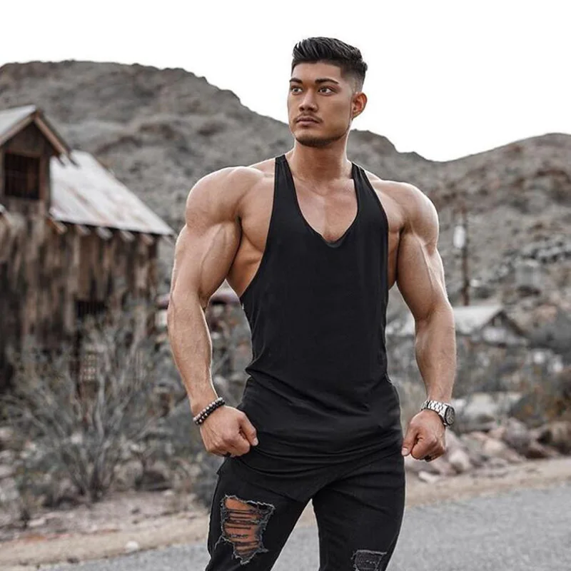 Men's 3 Pack Workout Tank Tops Gym Sleeveless - sistrack.id
