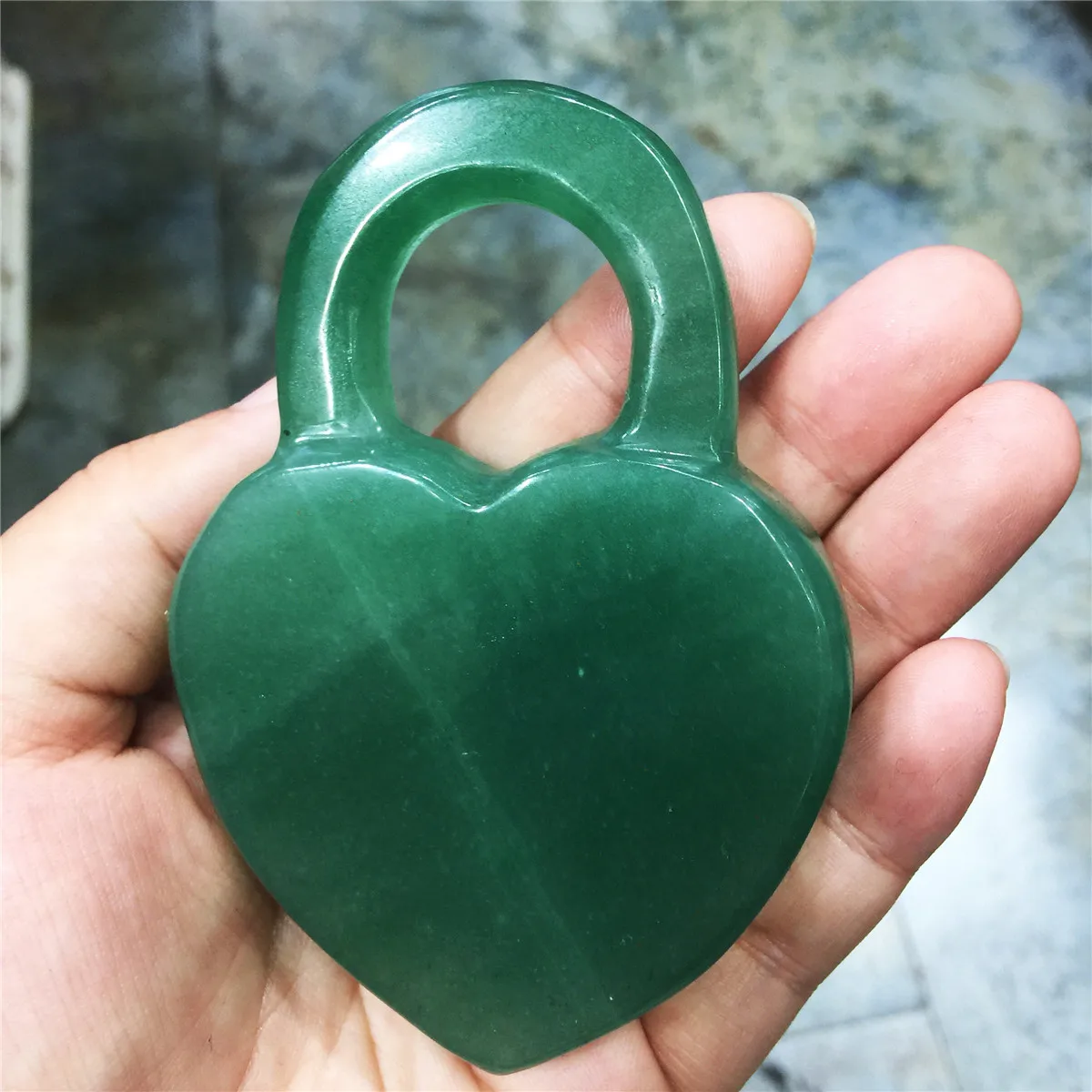 1pcs-Lovely-natural-dongling-jade-hand-carved-crystal-handicrafts ...