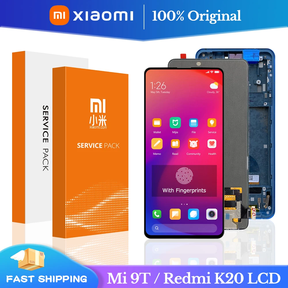 Pantalla LCD Original Super Amoled Mi 9T Pro, piezas de digitalizador ...