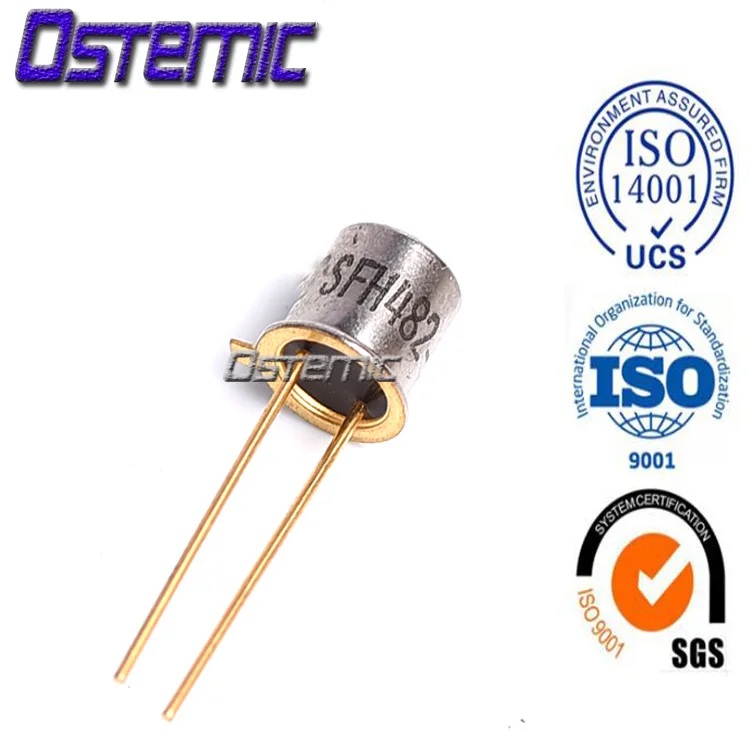 10 stücke SFH482 1 Infrarot Strahler GaAlAs Metall Können High Power ...