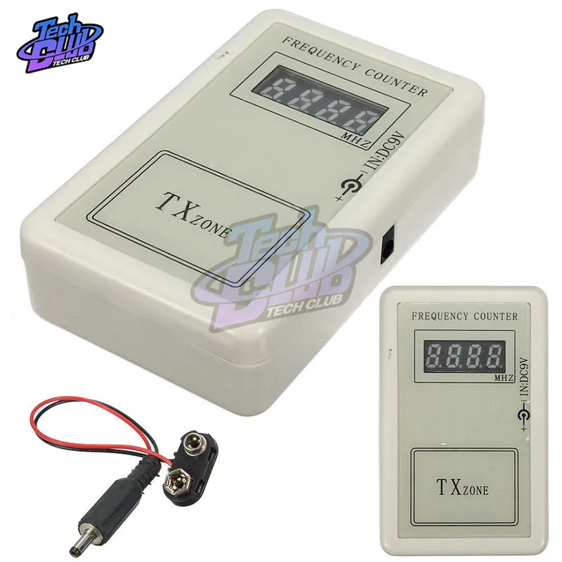 Remote Control Wireless Frequency Meter Counter 250-450mhz For Car Auto ...