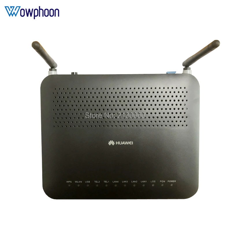 5 4GE HG8245 pçs/lote fibra Huawei modem com antena externa + 2 PORTO ...