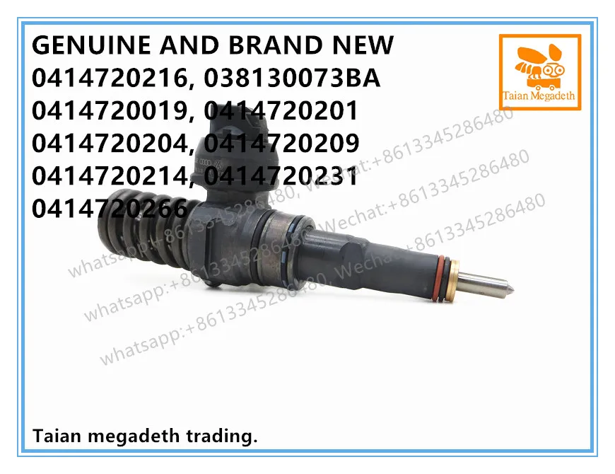 Genuine And Brand New Diesel Fuel Unit Injector 0414720216, 038130073ba ...