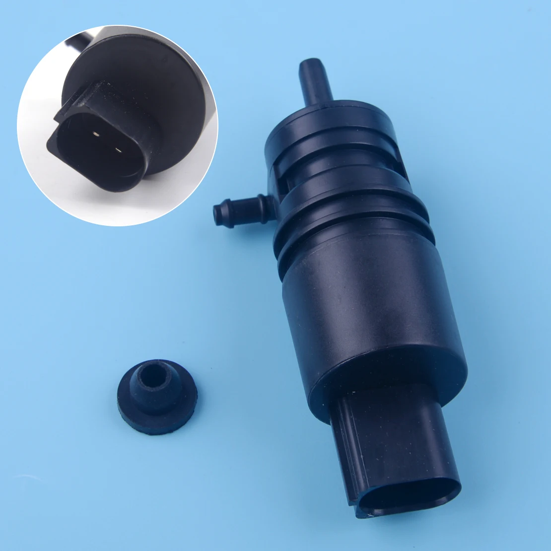 67126934160-Windshield-2-Pin-Washer-Pump-Fit-For-BMW-X5-X6-E70-F01-F02 ...