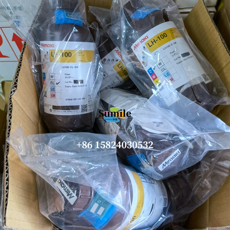 Original Mimaki Lh-100 1000ml/1l Uv Ink Use For Ujv55-320/ Ujv500-160/ Ujf-3042mkii/ Ujf ...