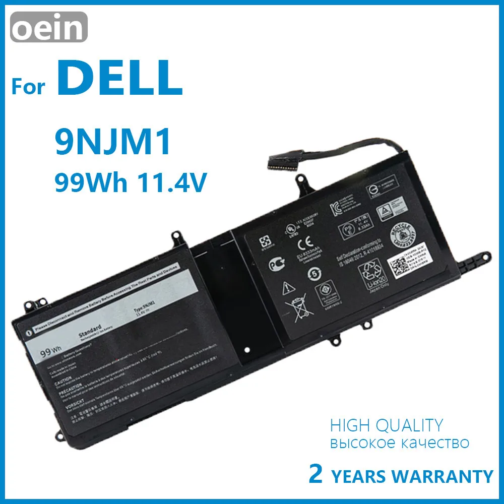 Oein Genuine 9NJM1 Laptop Battery For Dell Alienware 15 R3 17 R4 Series ...