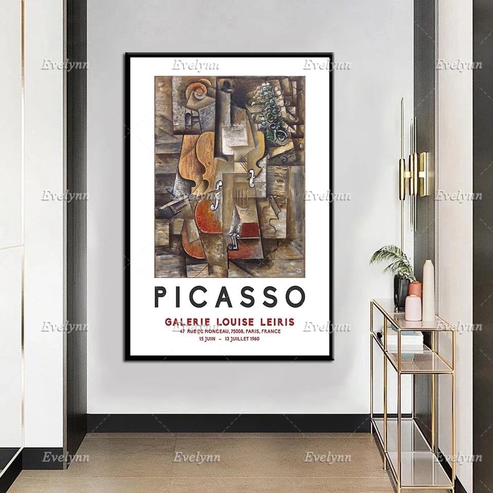 Picasso Violin Sculpture