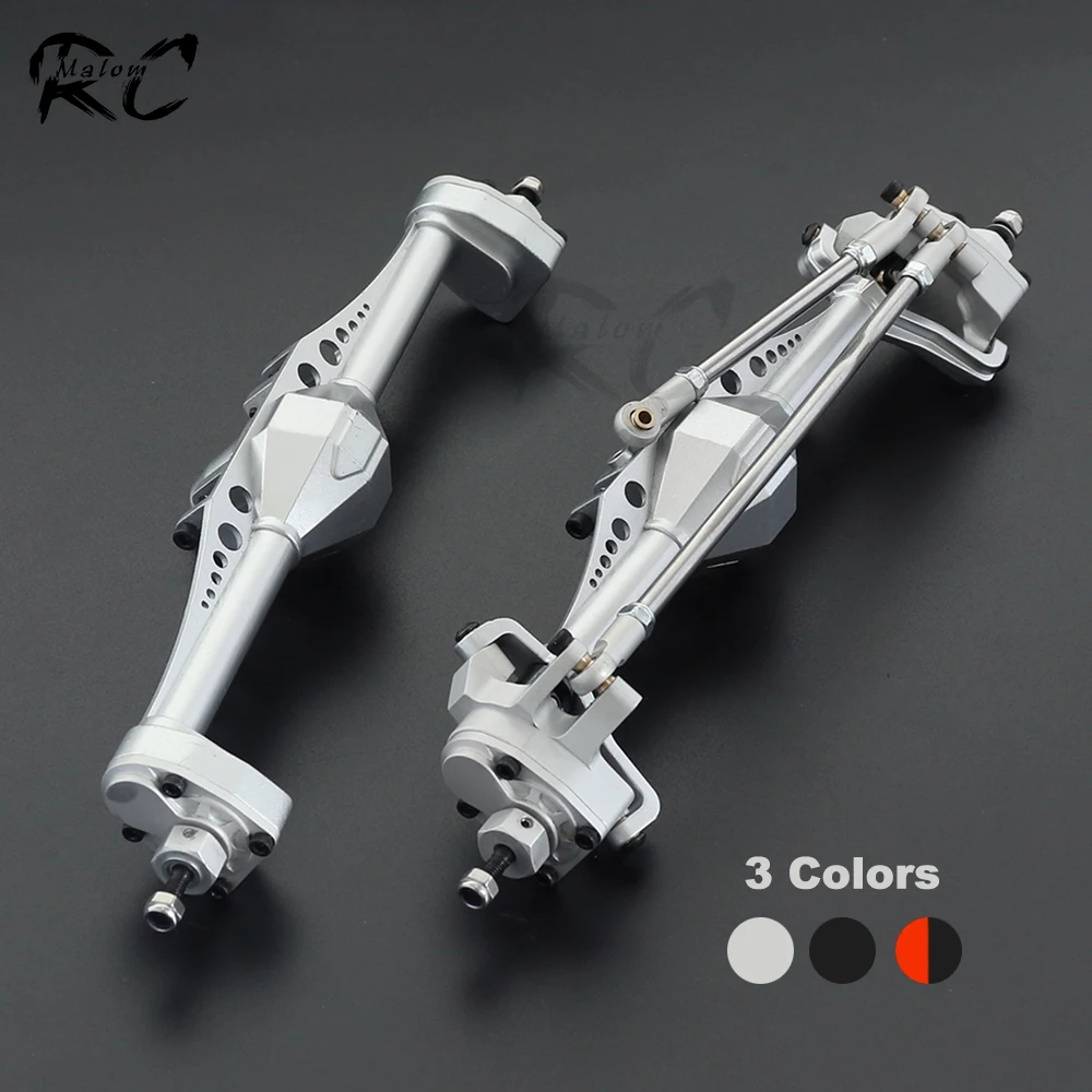 Aluminum Alloy Front And Rear Portal Axle For 1/10 Rc Crawler Car Axial ...