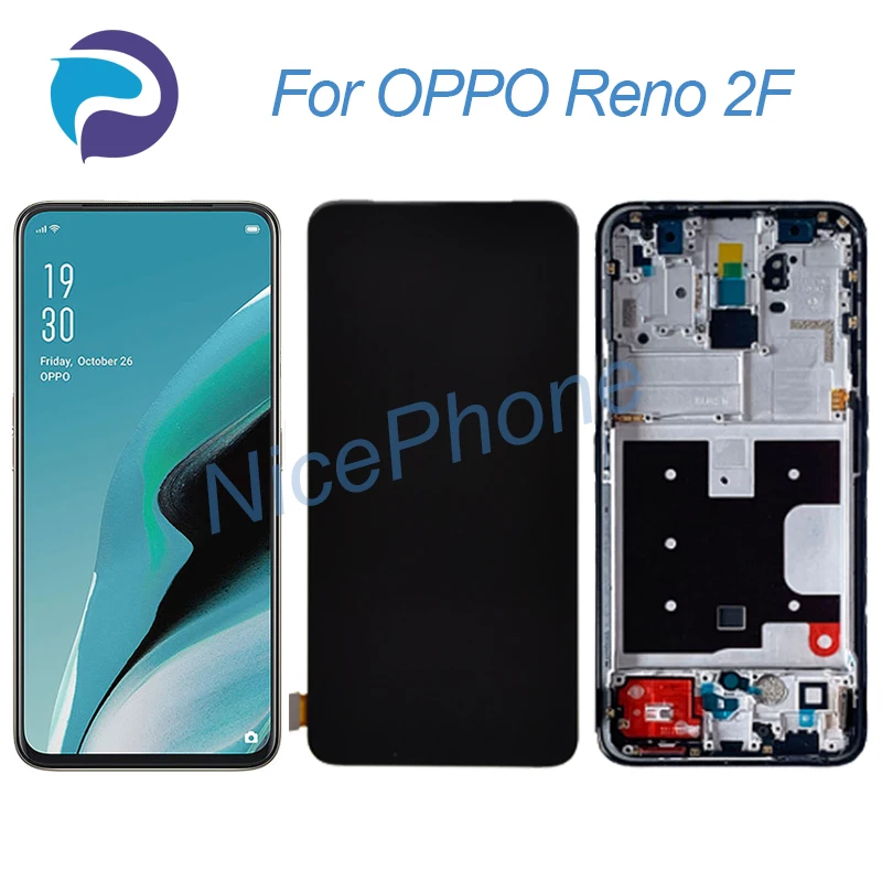 OPPO Reno 2F LCD Screen + Touch Digitizer Display 2340*1080 CPH1989 ...