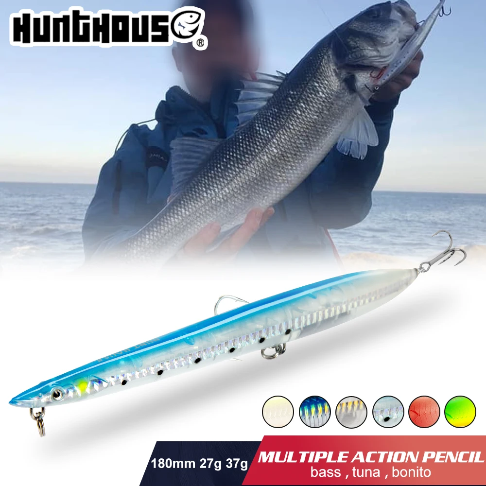Hunthouse-LW502-Leurre-Stickbait-Pencil-Lure-Sea-Fishing-Lure-Hard-Bait ...