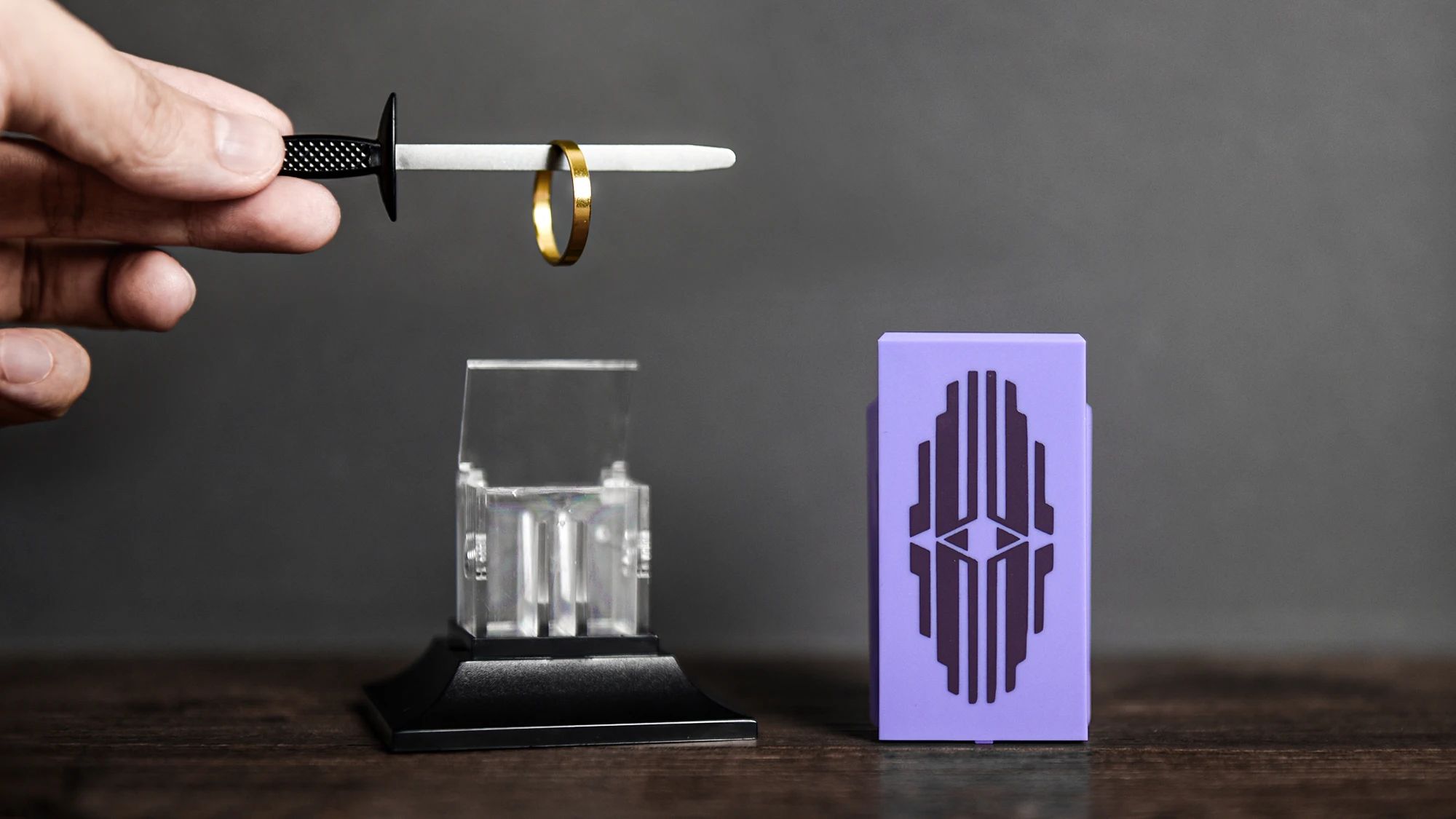 Penetrating Sword/Sword Through Ring Magic Tricks,Stage,Close Up ...