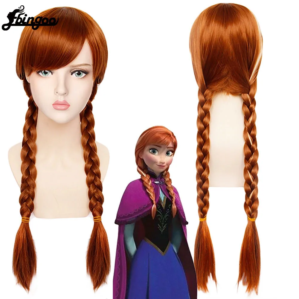 Girl's Frozen 2 Anna Wig