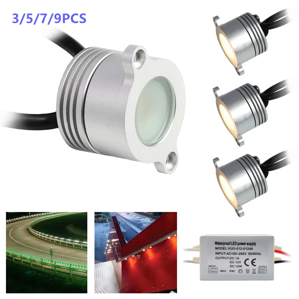 1W-LED-Handrail-Lights-IP65-Stadium-Grandstand-Sidewalk-Stairs-Railings ...