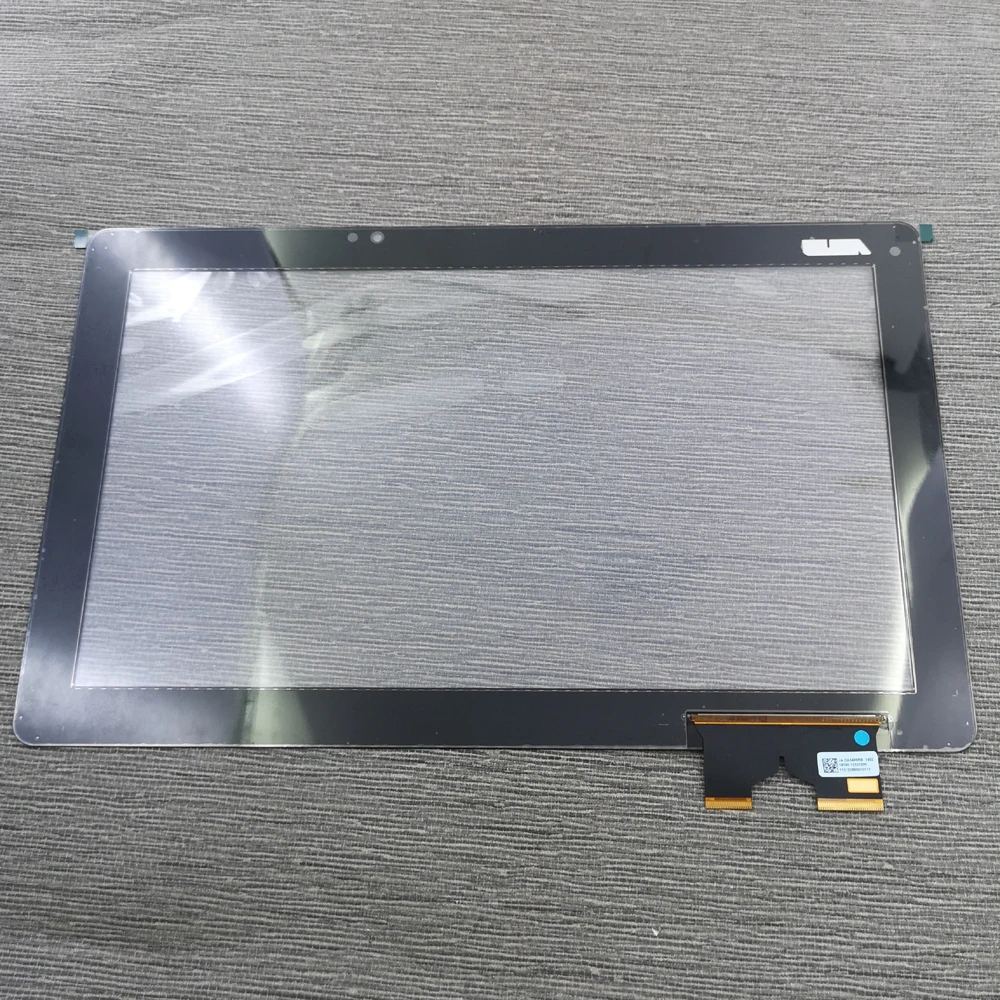 Panel digitalizador de pantalla táctil de 13,3 pulgadas, Sensor de lente de vidrio exterior ...