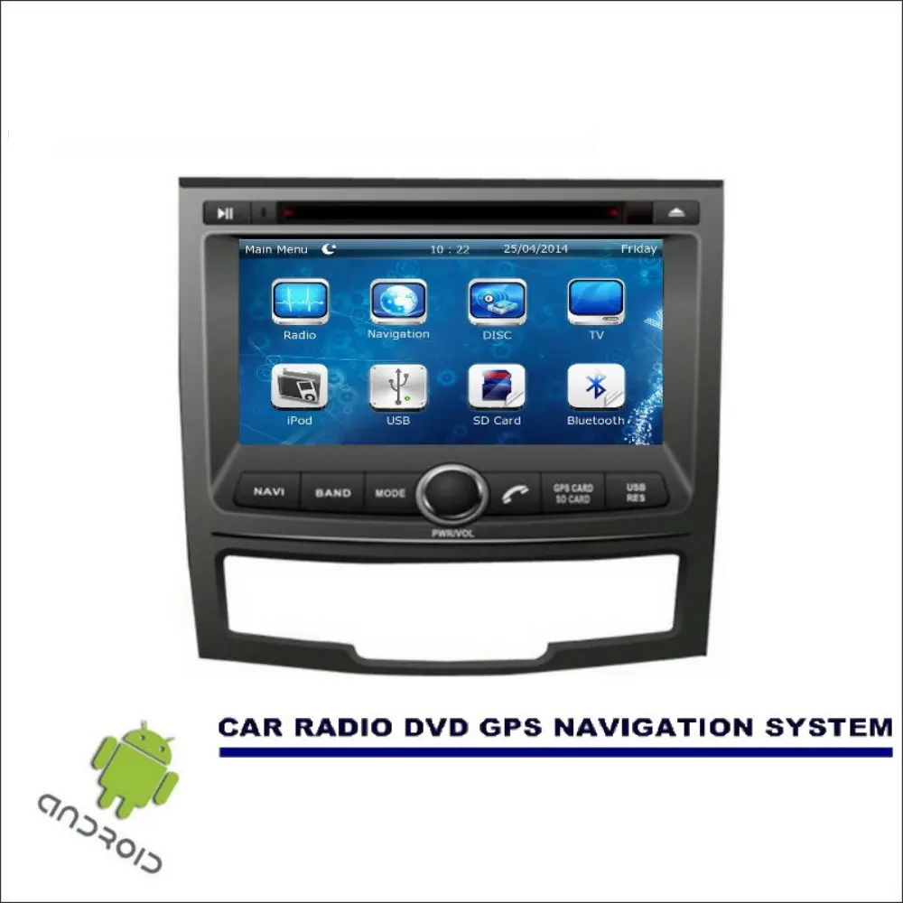 Liorlee Car Multimedia Navigation System For SsangYong Korando 2010 ...