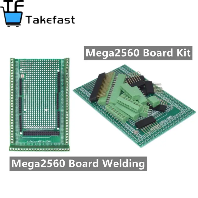 Compatible-With-MEGA2560-Double-side-PCB-Prototype-Screw-Terminal-Block ...