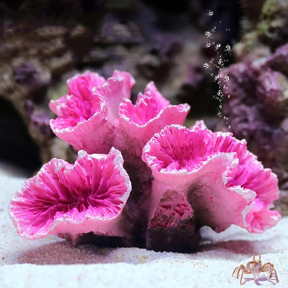 Aquarium-Artificial-Coral-Plants-Mini-Resin-Fish-Tank-Decor-Vivid ...