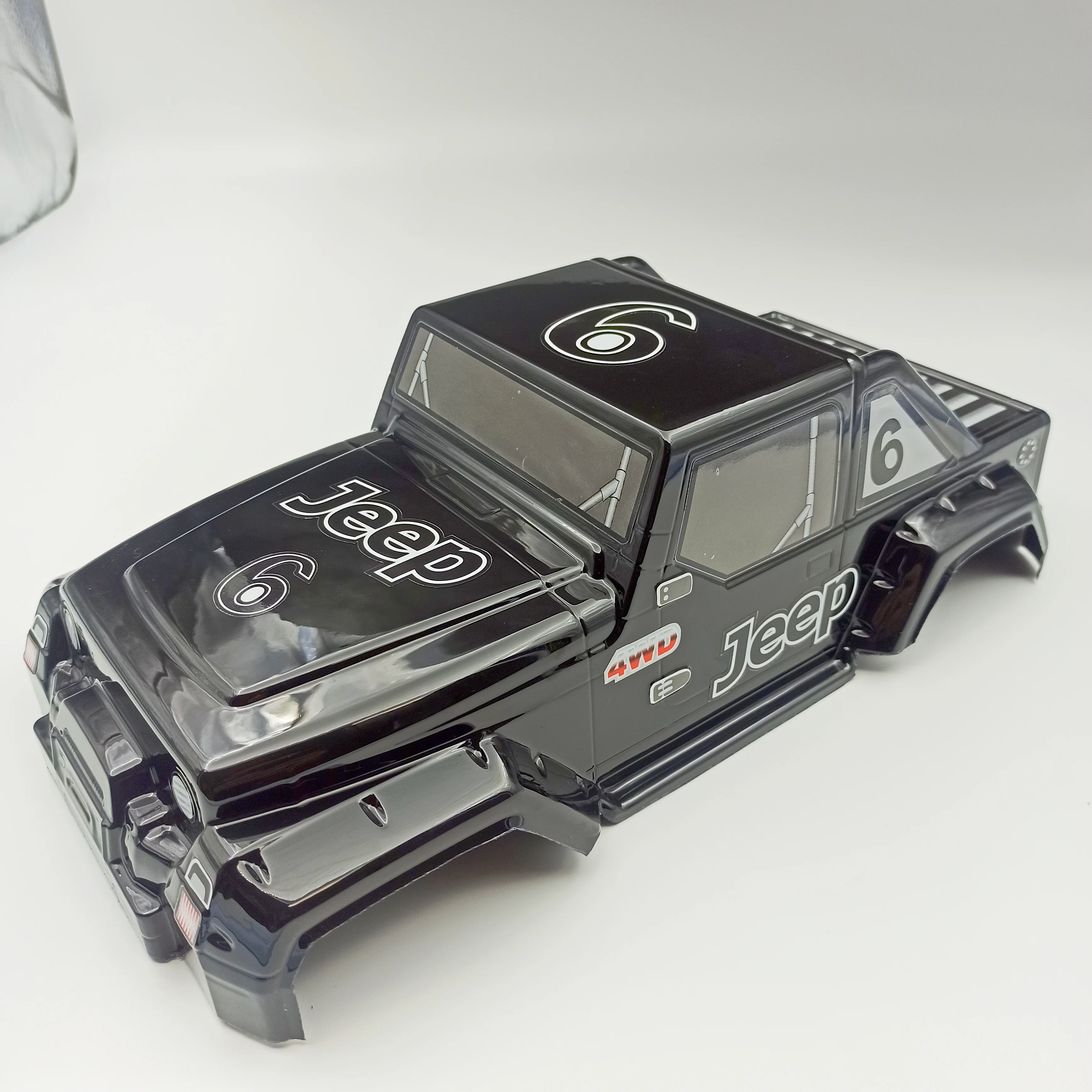 1/10 Jeep Scale Body Shell PVC Plastic 10.23 Inch/260 Mm Wheelbase Rc ...