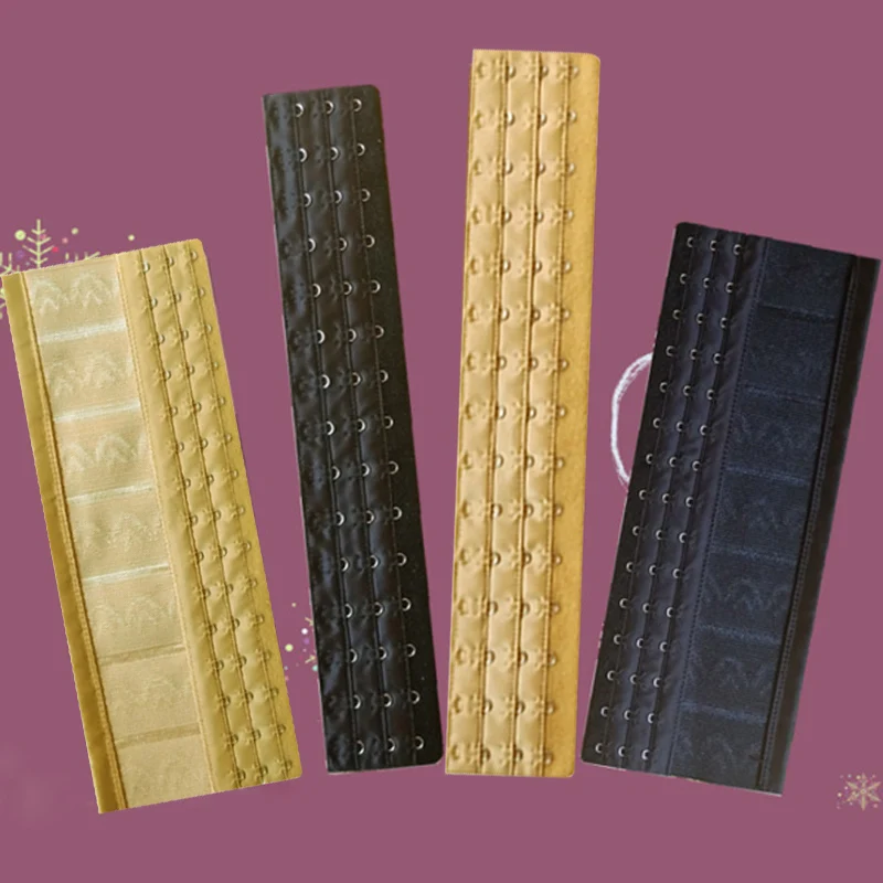 Women-Corset-Extender-3-Rows-15-Hooks-Stainless-Steel-Buckle-Lengthen ...