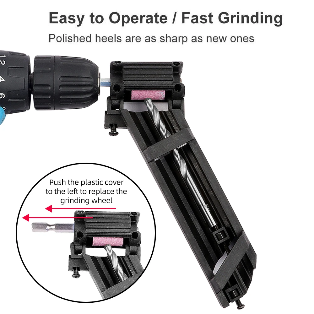 Foret-meche,Affûteuse de forets à meule,outils à main portables,forets ...