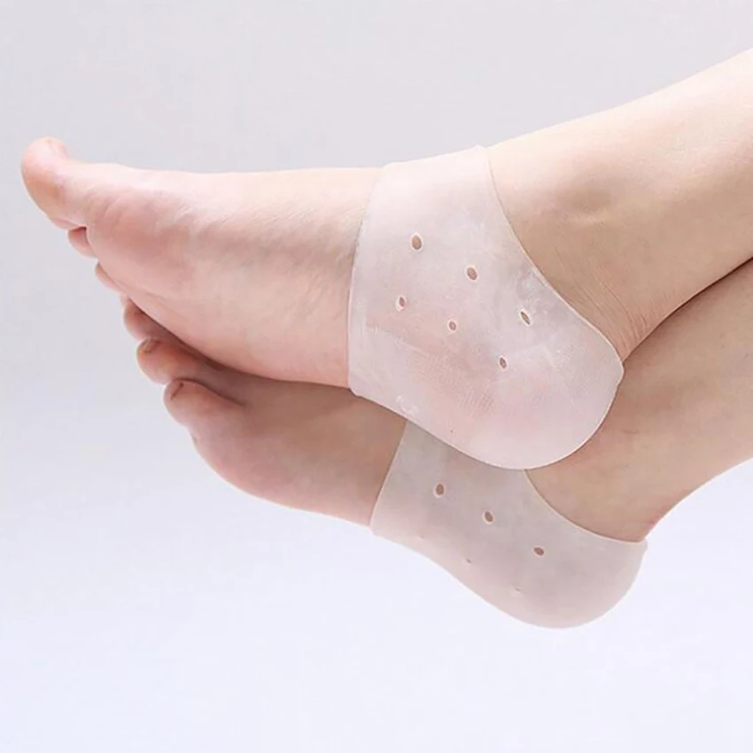 Gel Heel Cushion, Silicone Heel Protectors, Heel Guards Cups Great for ...
