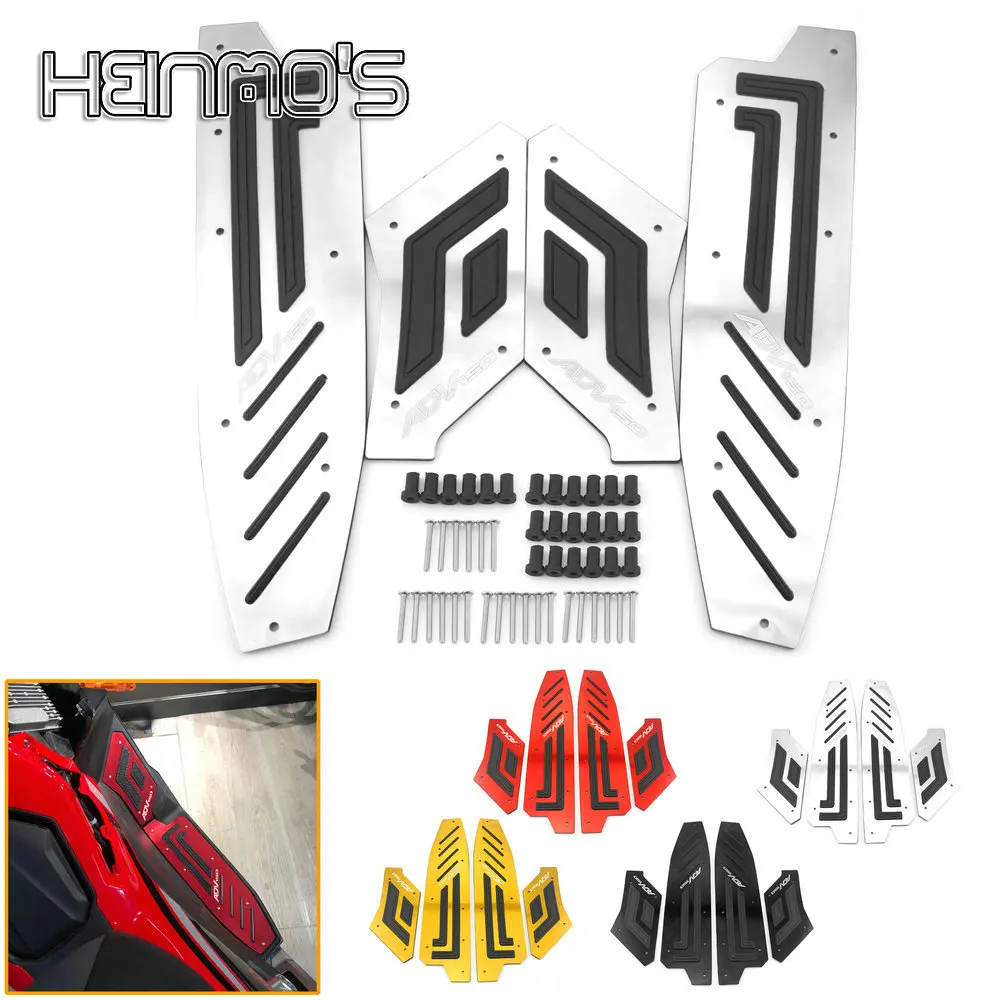 Motorcycle-Foot-Pedal-Accessories-Front-and-Rear-Footrest-Step-Footpad ...