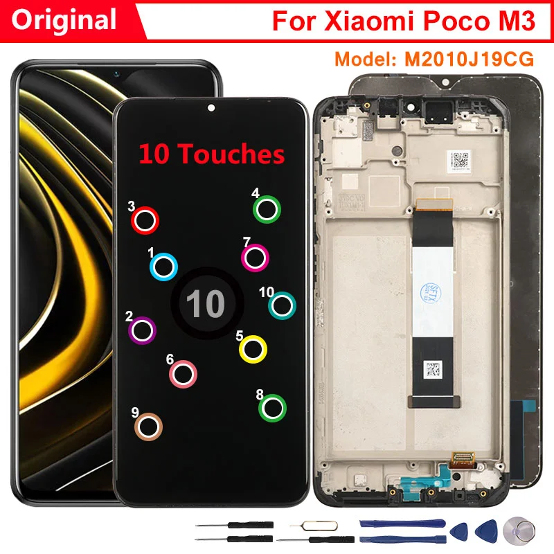 original-display-for-xiaomi-poco-m3-lcd-10-touches-screen-replacement