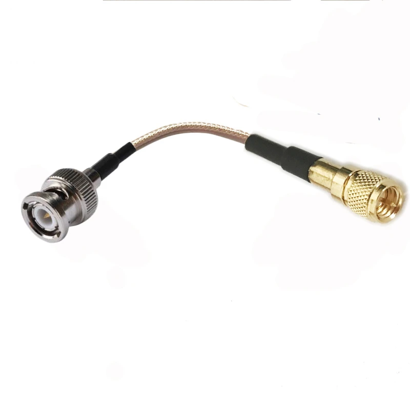 10pcs Microdot Compatible M5 Male To Bnc Male Connector 10-32 Unf ...