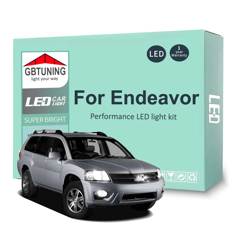 18Pcs LED Interior Light Bulb Kit For Mitsubishi Endeavor D7 D8 2004 ...