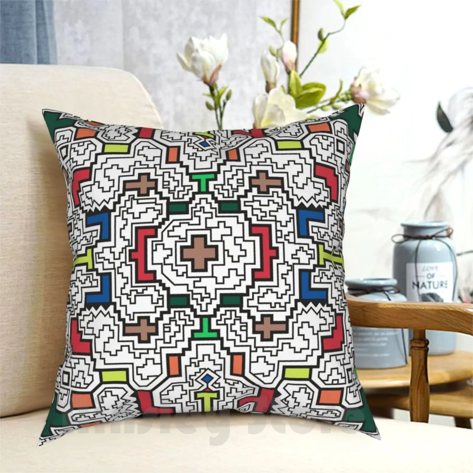 The Shipibo Worldview | Color | Shipibo Sacred Geometry Pattern By ...